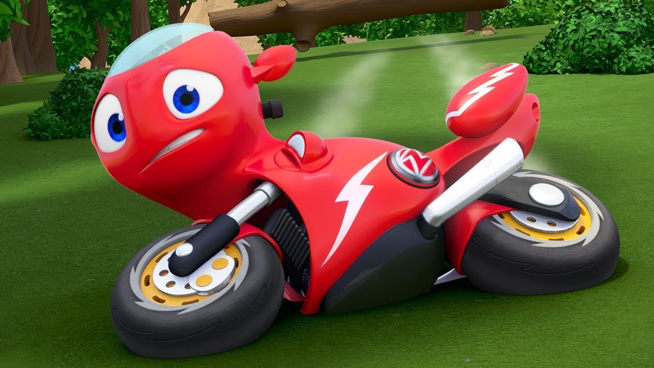 Ricky Zoom Brasil | Acrobacias assustadoras de Ricky! | Desenhos ...