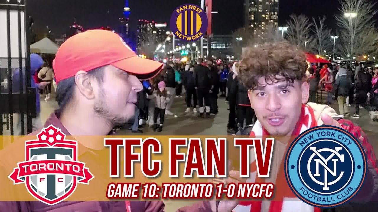 PERFECT WIN, AMAZING, BOSH! | TFC Fans React | Toronto FC 1-0 New York ...