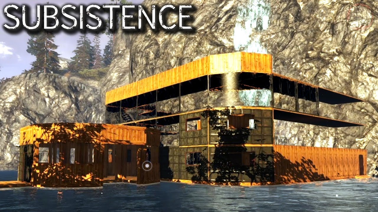 Waterfall Base Build & Upgrades | Subsistence Gameplay | Part 38 - YouTube