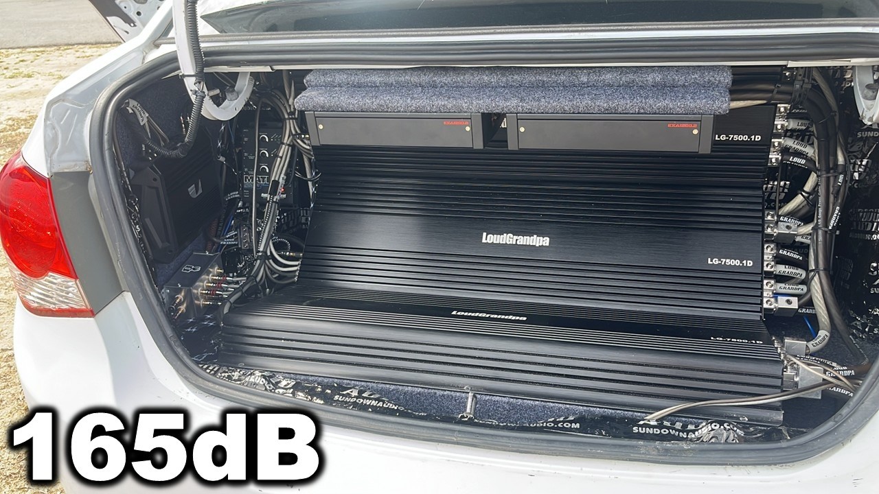 Loudest Car Subwoofer In The World
