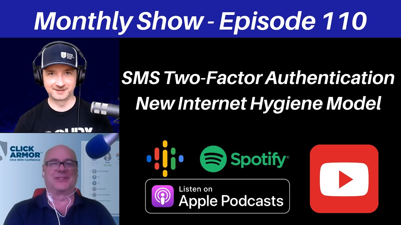 SMS Two-Factor Authentication, New Internet Hygiene Model - YouTube