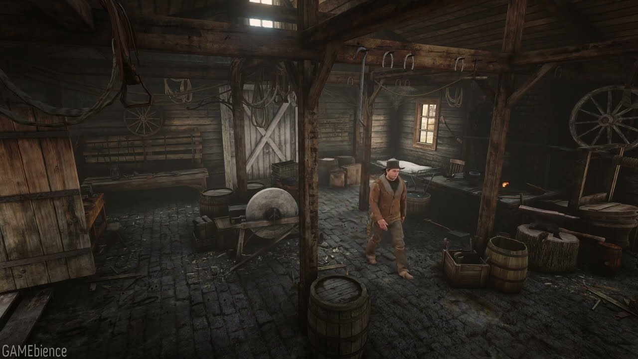 5 Hour - Red Dead Redemption 2 - Macfarlane's Ranch Ambience - YouTube