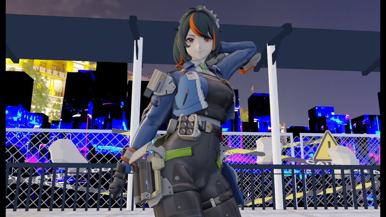 {MMD}Wiggle Wiggle{Zenless Zone Zero/Zhu Yuan} - YouTube