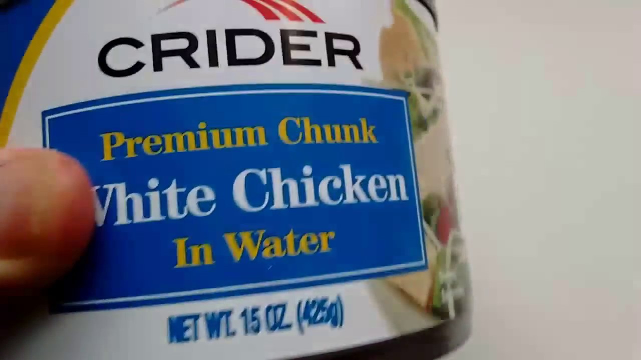 White chicken in water "Crider" - YouTube