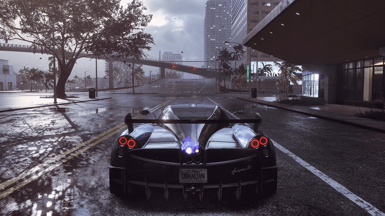 Need For Speed Heat Pagani Huayra BC test drive + customization options ...