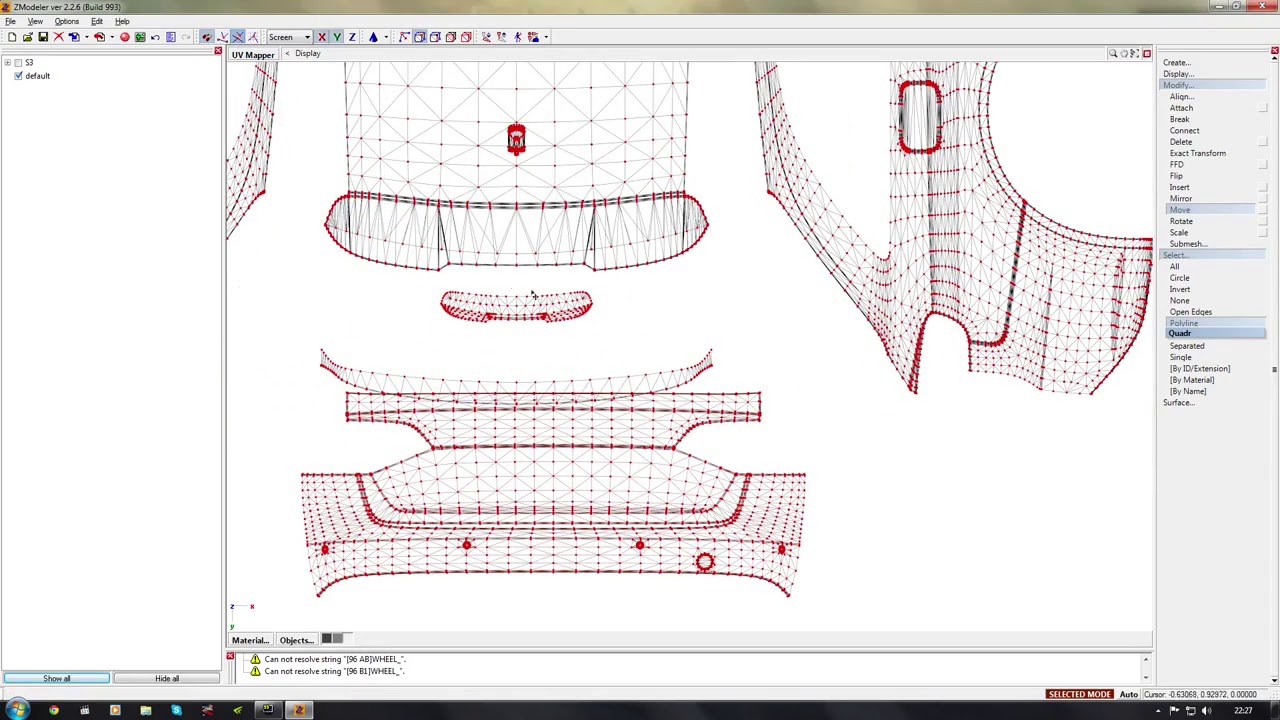 Setting up the cars body in zmodeler for TDU2 - YouTube
