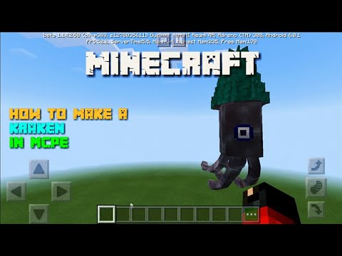 Minecraft Tutorial; How to summon a Kraken In Minecraft - YouTube