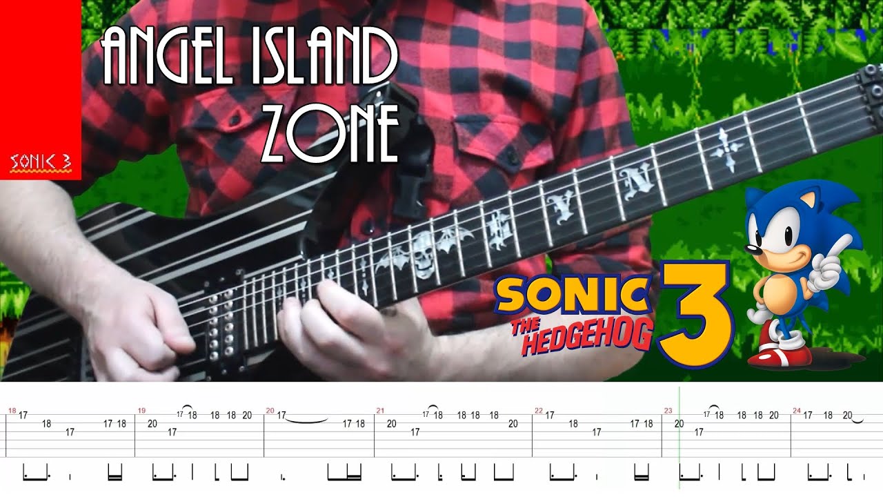 Sonic The Hedgehog 3 - Angel Island Zone (Metal Guitar Cover + TABS ...