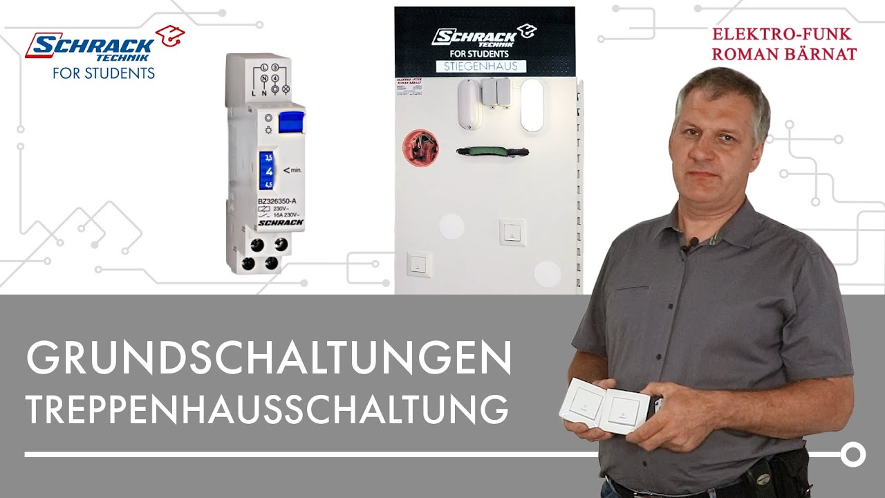 So verdrahtest du eine Treppenhausschaltung richtig! - YouTube