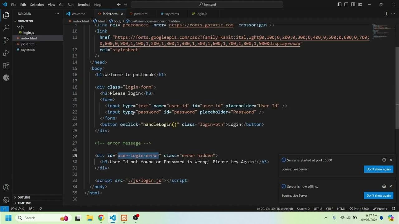 SU CSE 236 Backend Development (Part -7) Connecting XAMPP DBMS with Express JS server - YouTube