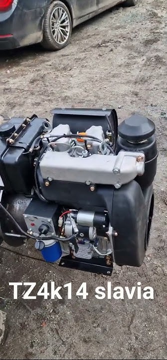 Motor TZ4k14. Mt8 132.2. slavia dvojvalec 997cm3. Tk14 - YouTube