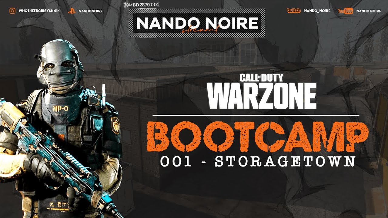 COD WARZONE // BOOTCAMP in STORAGE TOWN #001 #littlestreamer - YouTube