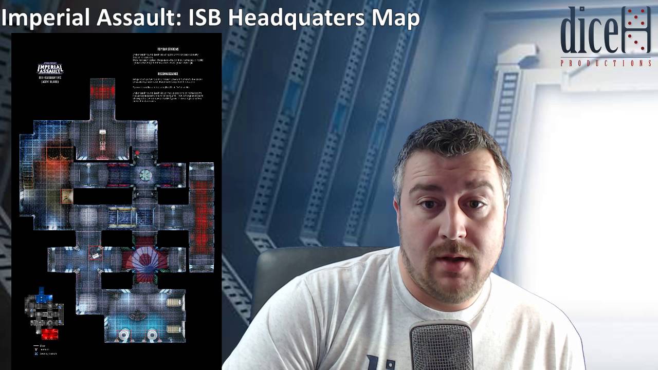 Imperial Assault: ISB Headquarters Map Review - YouTube