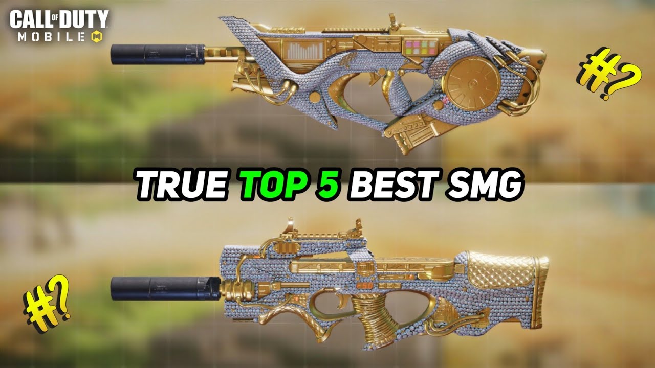 Top 5 best SMG in Cod mobile Season 6 #codm - YouTube