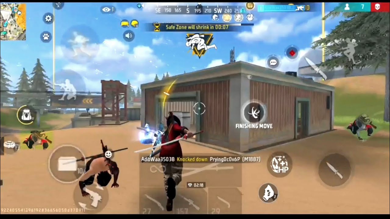 white ff 90% headshot/ 1vs 4 full game play hun/ garena free fire - YouTube