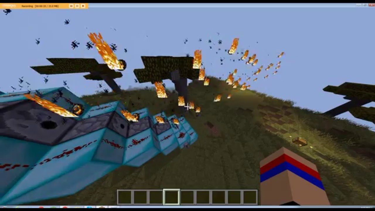 Minecraft Auto Turret - YouTube