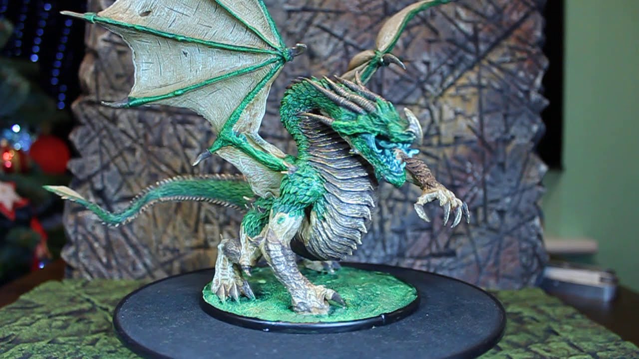 Dungeons & Dragons - Ancient Green Dragon Angrislaug, Draiggoch of ...