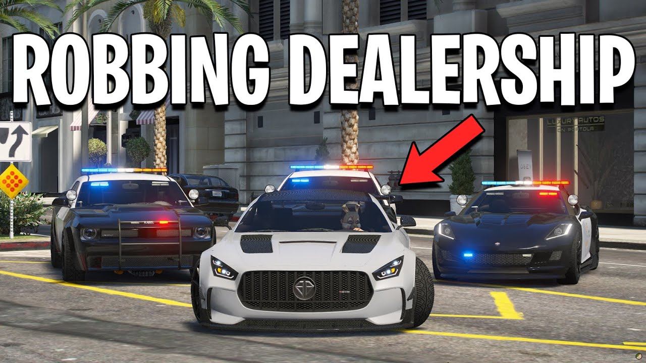 Robbing Luxury Dealership in GTA 5 RP - YouTube