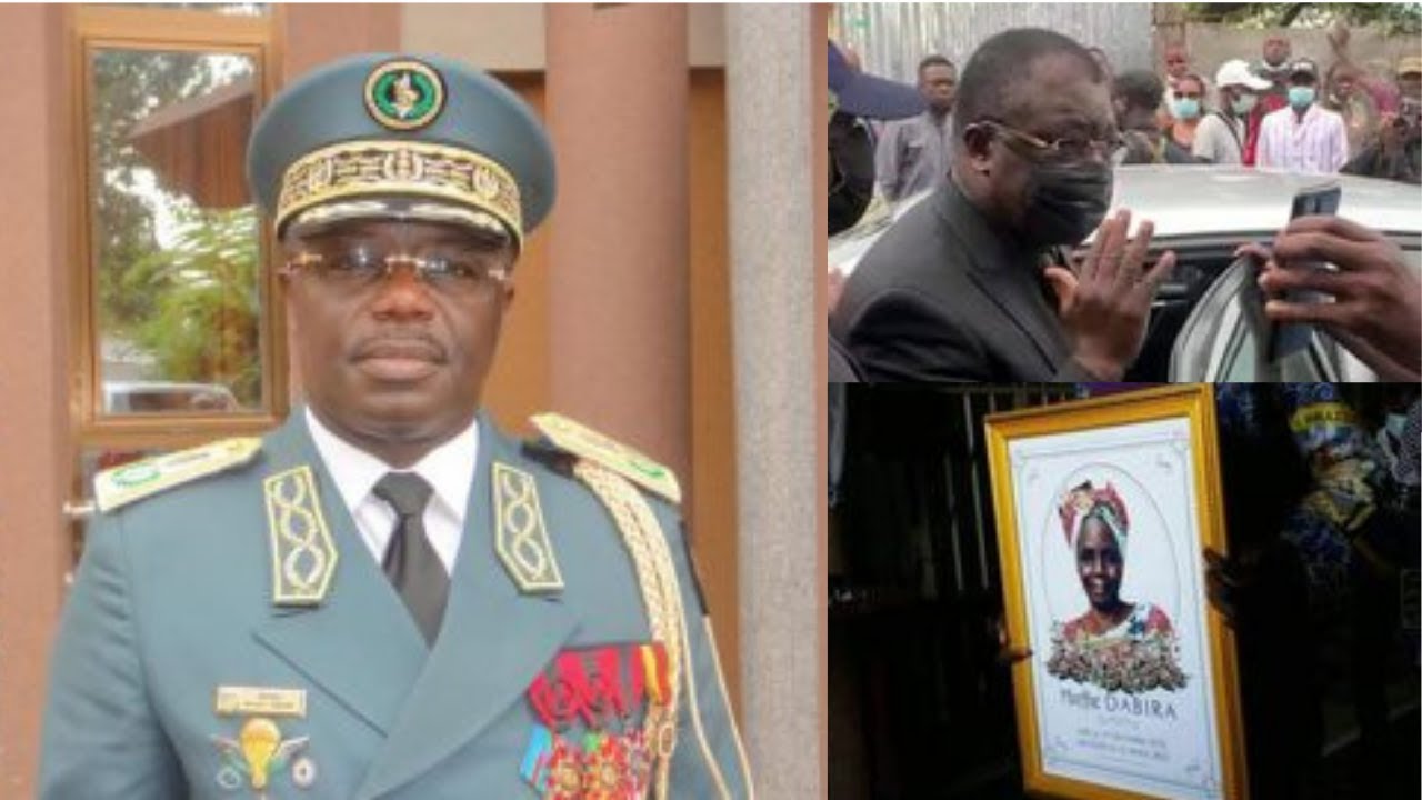 Congo Brazzaville: Affaibli, le général Dabira aux obsèques de sa sœur ...