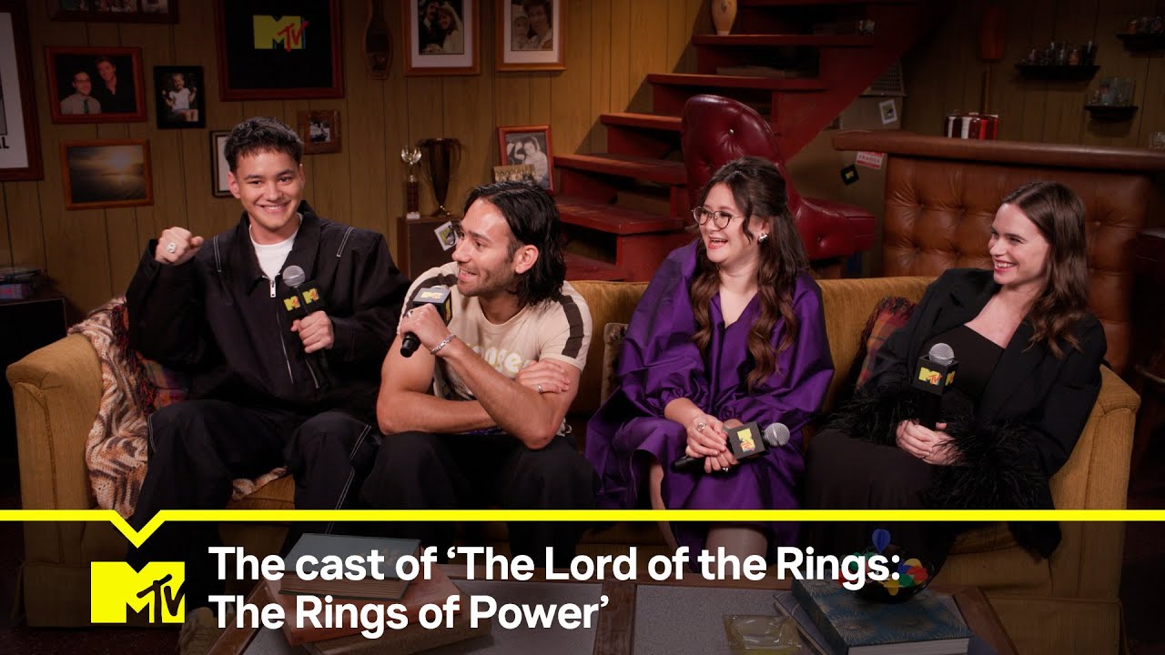 ‘The Lord of the Rings: The Rings of Power’ Cast at SDCC | MTV - YouTube