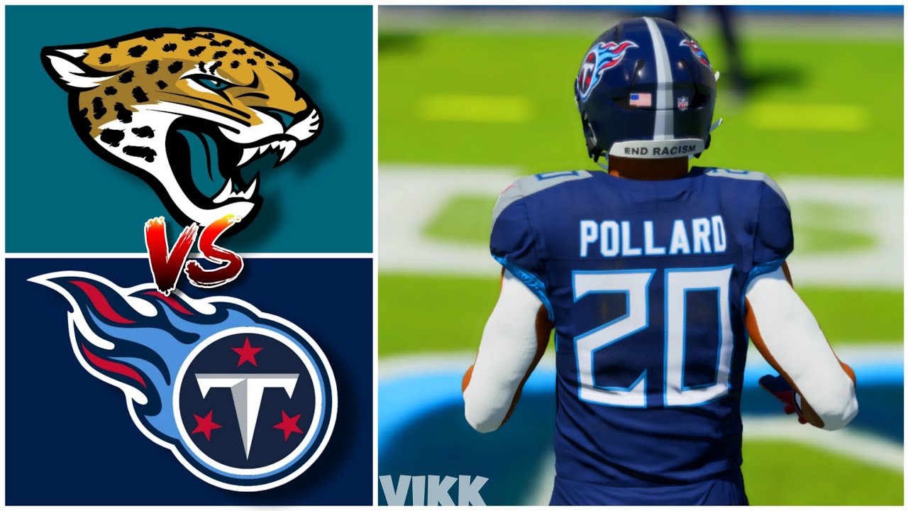Jaguars vs Titans Simulation (Madden 24 Free Agency Rosters) - YouTube