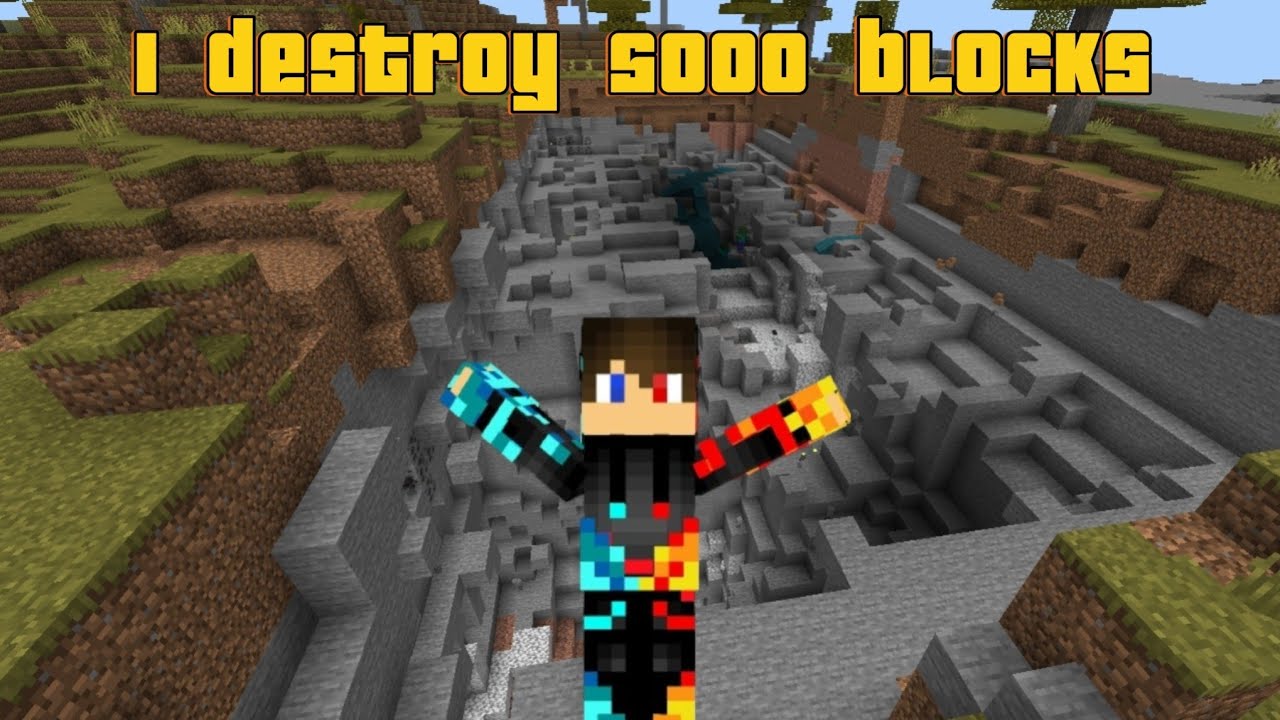 I Destroy 5000 Blocks In Minecraft || Minecraft Gameplay 17 - YouTube