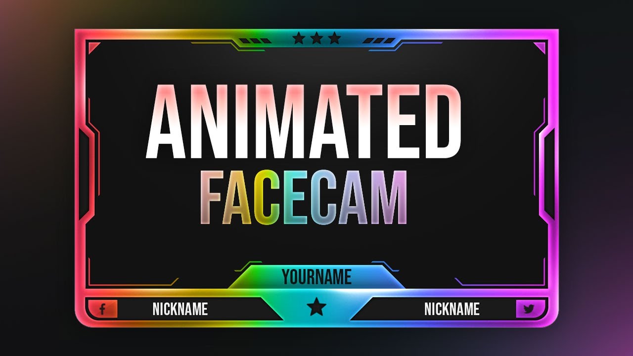 Raging (Facecam Animated | Speed Art + Template) | FREE - YouTube