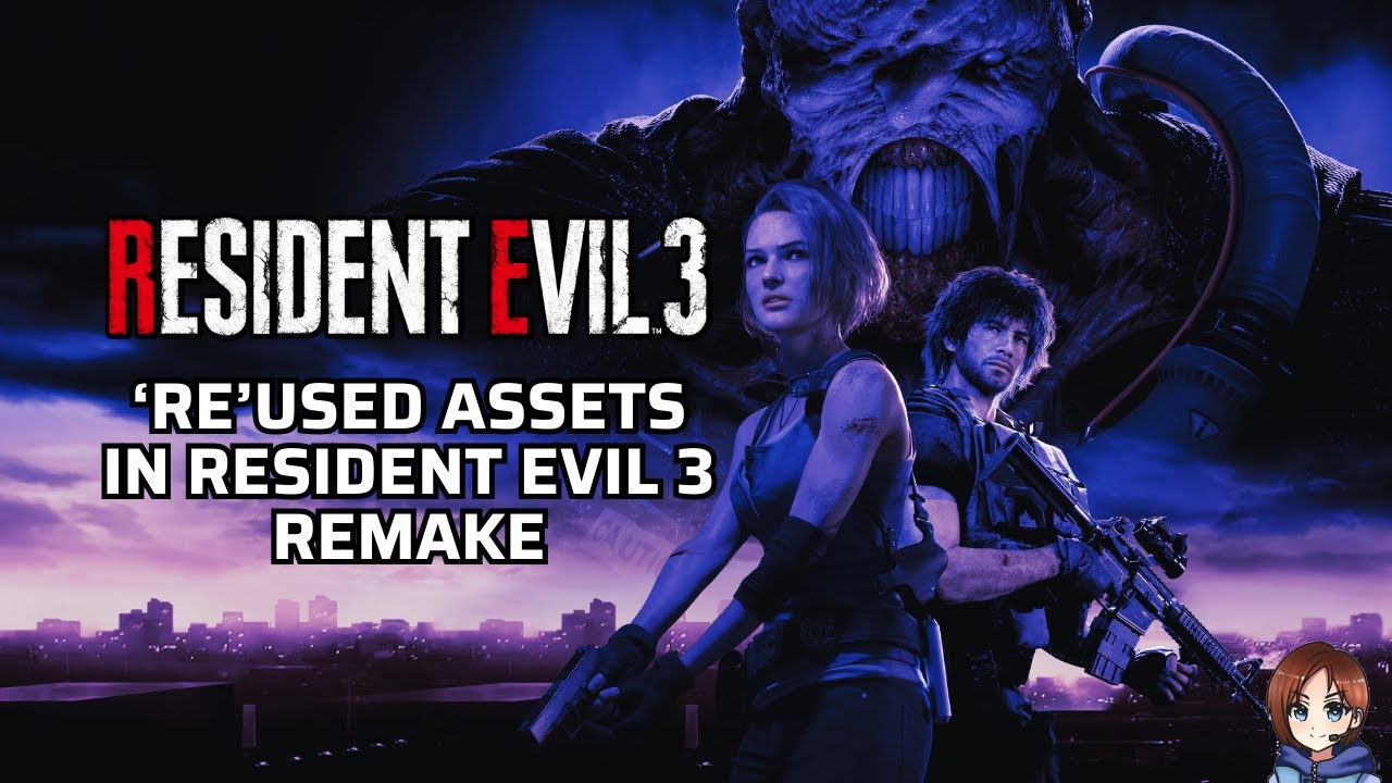 'RE'used Assets in Resident Evil 3 Remake - YouTube