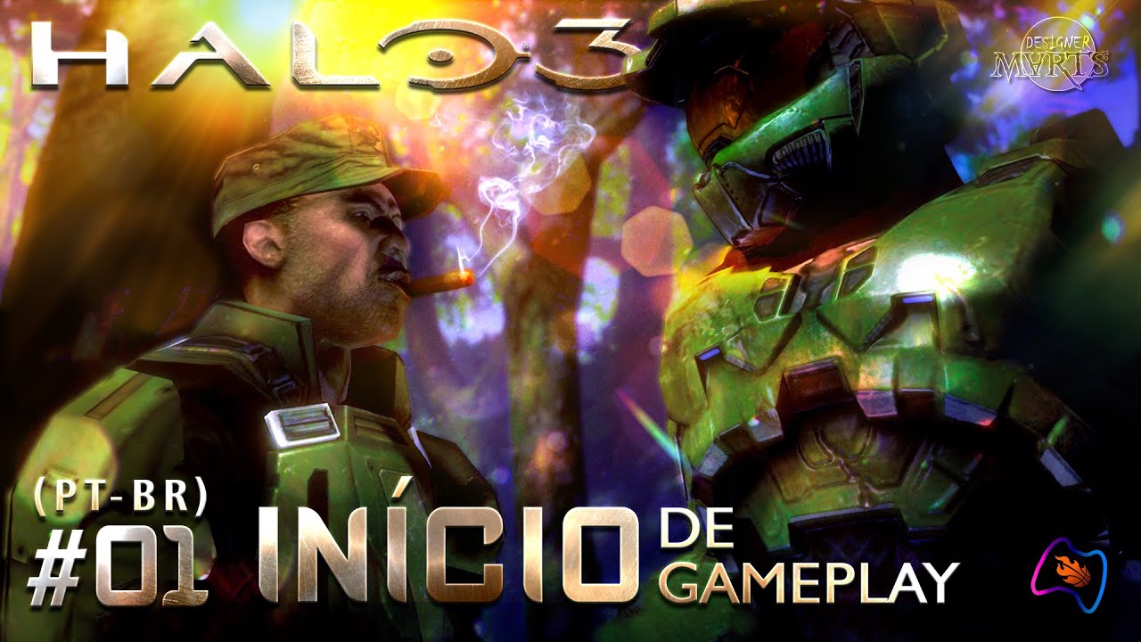 HALO 3 - INICIO DE GAMEPLAY (PT-BR) - YouTube