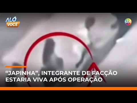 Drone registra possível aparição de “Japinha” após megaoperação no Rio | #AloVoce