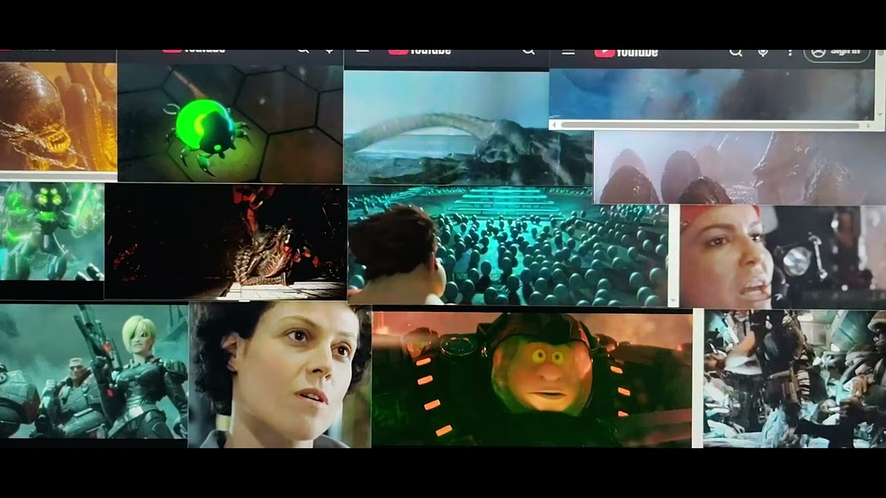 Alien ellen scott alien egg Wreck-It Ralph sergeant calhoun Cy bugs ...