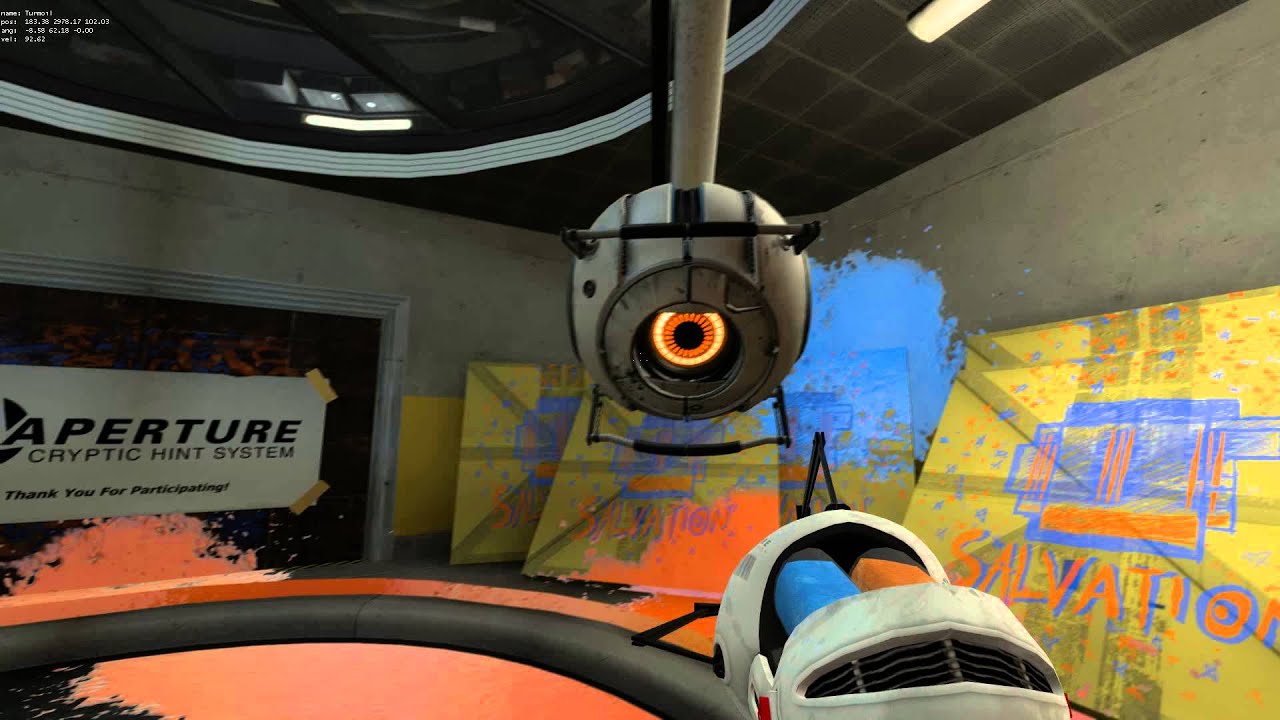 Aperture Tag: Completely breaking the alternate ending - YouTube