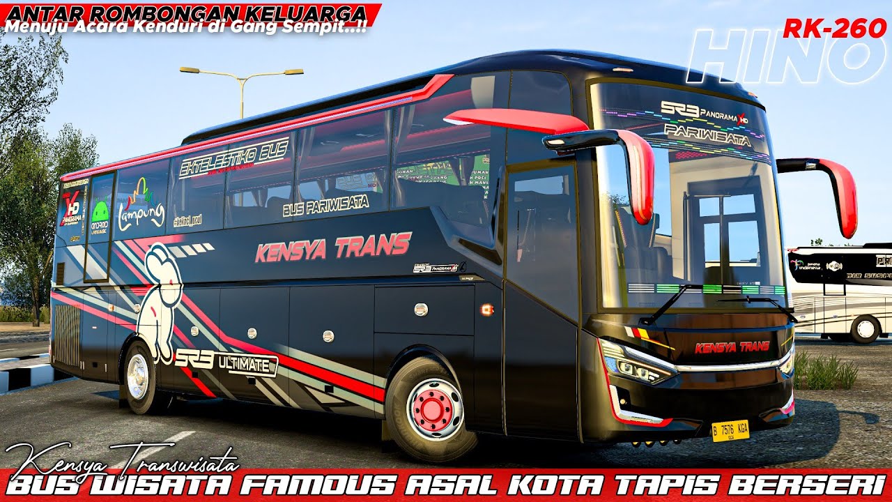 Bus Kensya Trans Antar Rombongan Keluarga ke Acara Kondangan | ETS 2 ...