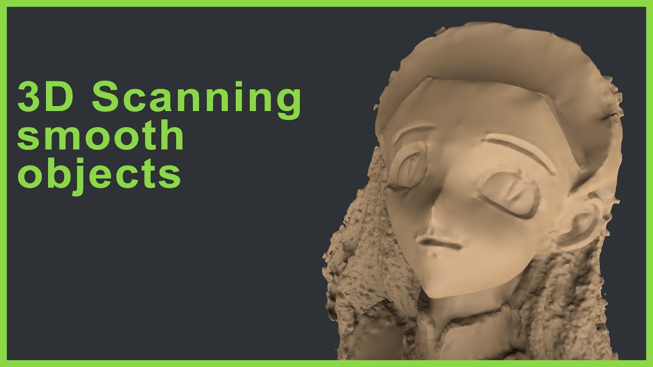 3D Scanning Smooth Objects - YouTube