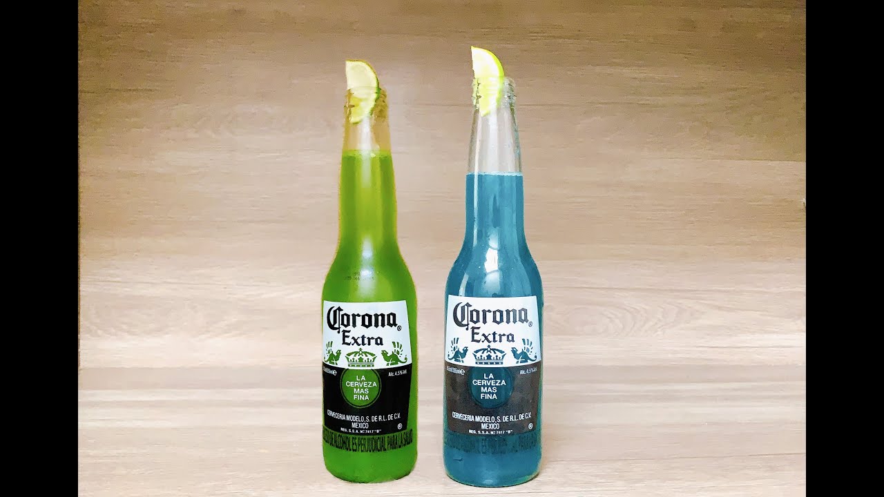 Cómo preparar unas Urban Beers Green y Blue ( cervezas urbanas verde y ...