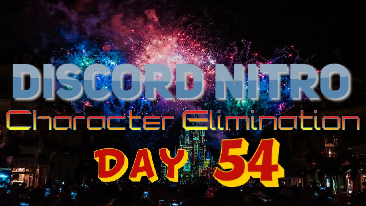 Discord Nitro Character Elimination 54 - Big Reverse Race vs. 100 - YouTube