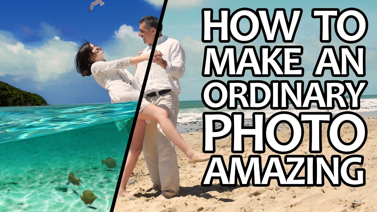 How to Make a Boring Photo Amazing! | Photoshop Tutorial - YouTube