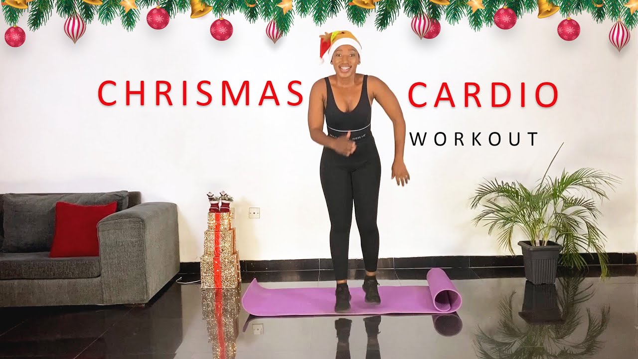CHRISTMAS CARDIO WORKOUT| CorieTips - YouTube