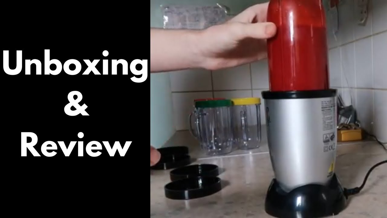 Original NutriBullet Magic Bullet - Unboxing & Review - YouTube