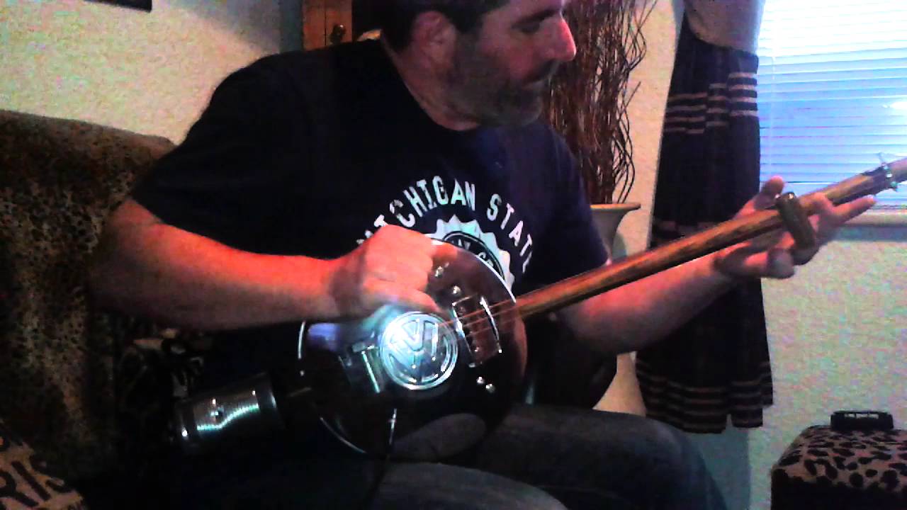 Ten Bob Nilsson - Dude Looks Like a Lady - Hubcap guitar - YouTube