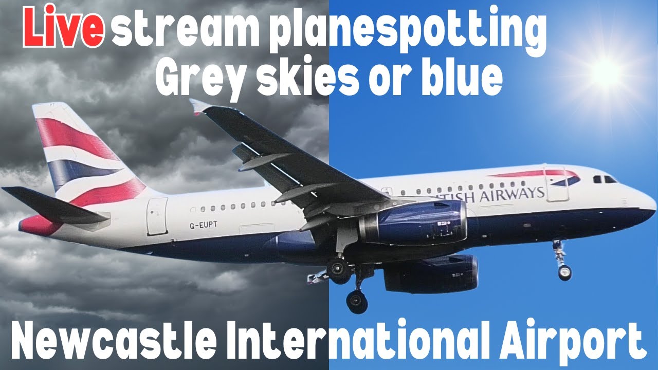 🔴Newcastle Airport LIVESTREAM Watch the PLANES LIVE -Take offs and ...