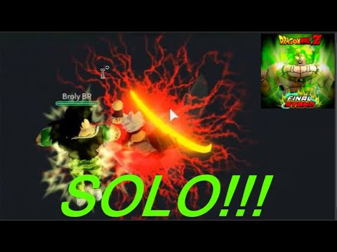 Dragon Ball Z Final Stand Soloing Broly - YouTube