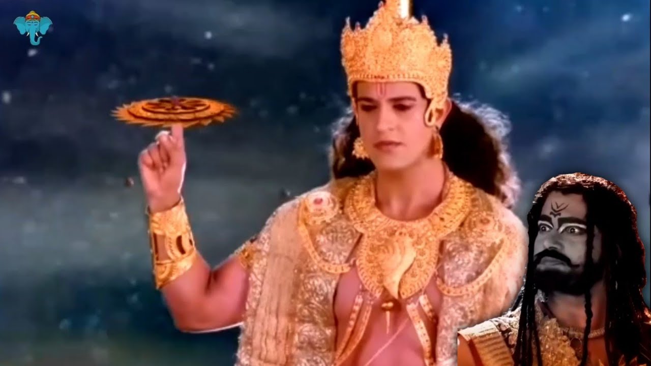 Cakra sudarsana dewa wisnu Dikalahkan dengan Mudah oleh iblis Trikura ...