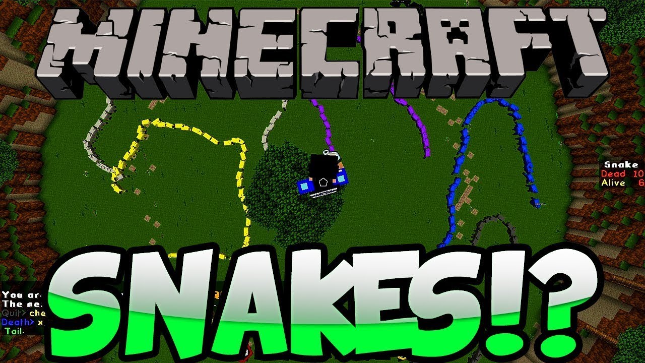 Minecraft- Snakes With Siri and Ssundee! New intro! - YouTube