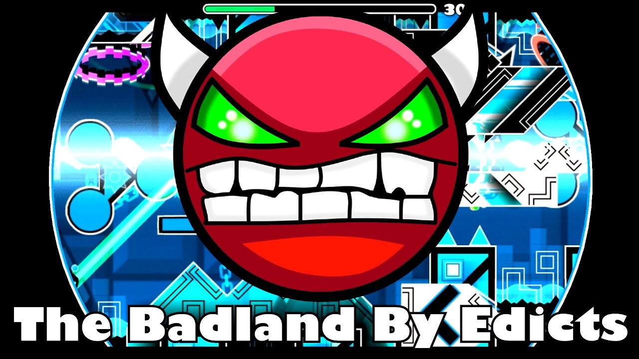 The Badland (Hard Demon) By Edicts (All Coins, Live)! - Geometry Dash ...