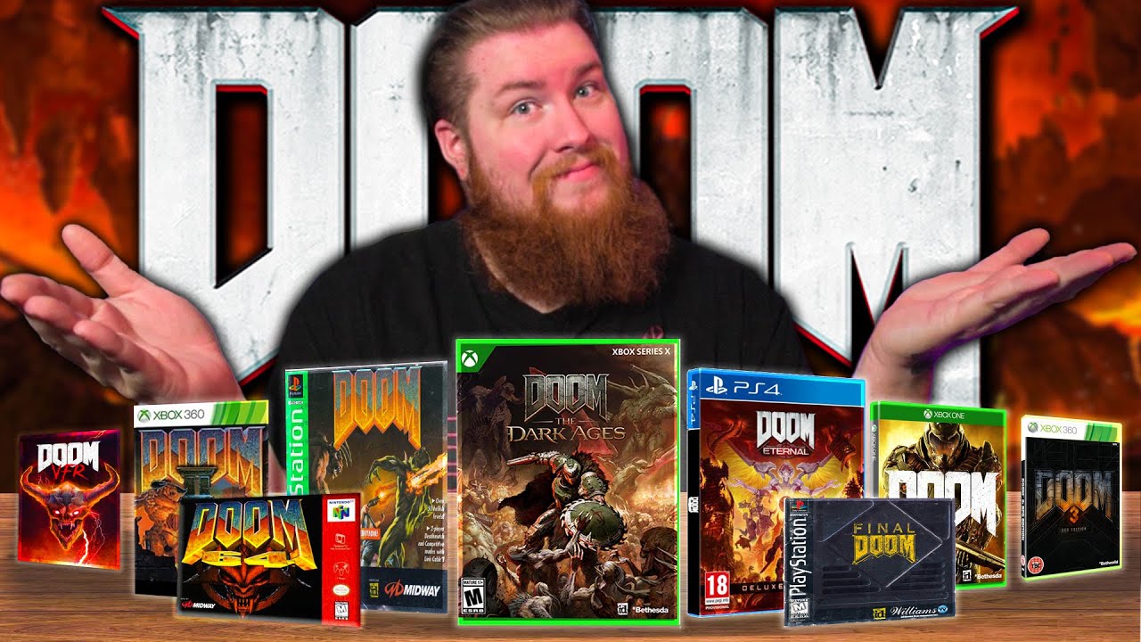 I Played EVERY DOOM Game EVER - YouTube