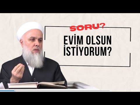 SORU?/CEVAP! | Evim olsun istiyorum? | Fazlı Tonar Hoca