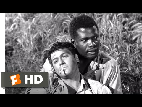 The Defiant Ones (1958) - Chasing the Train Scene (9/9) | Movieclips