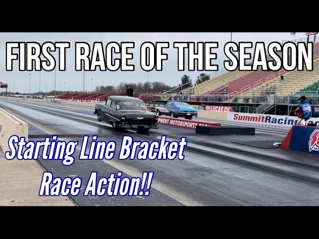 Drag Race Car Starting Line