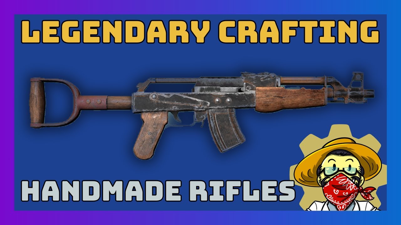 Fallout 76 - 23 Handmade Rifle Rolls - Legendary Crafting - YouTube
